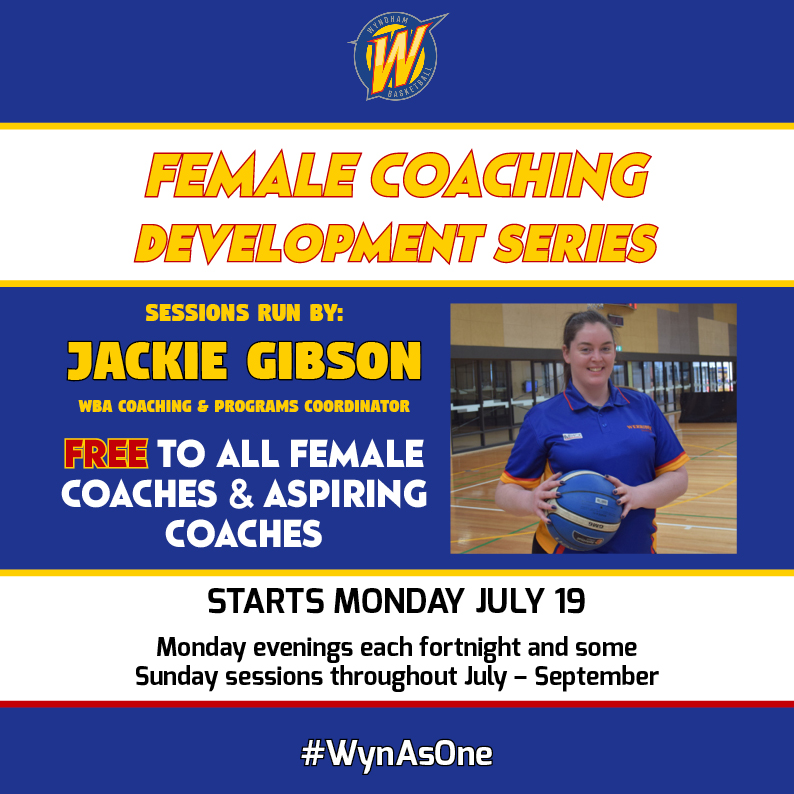 Female Coach Development Program - Wyndham Basketball
